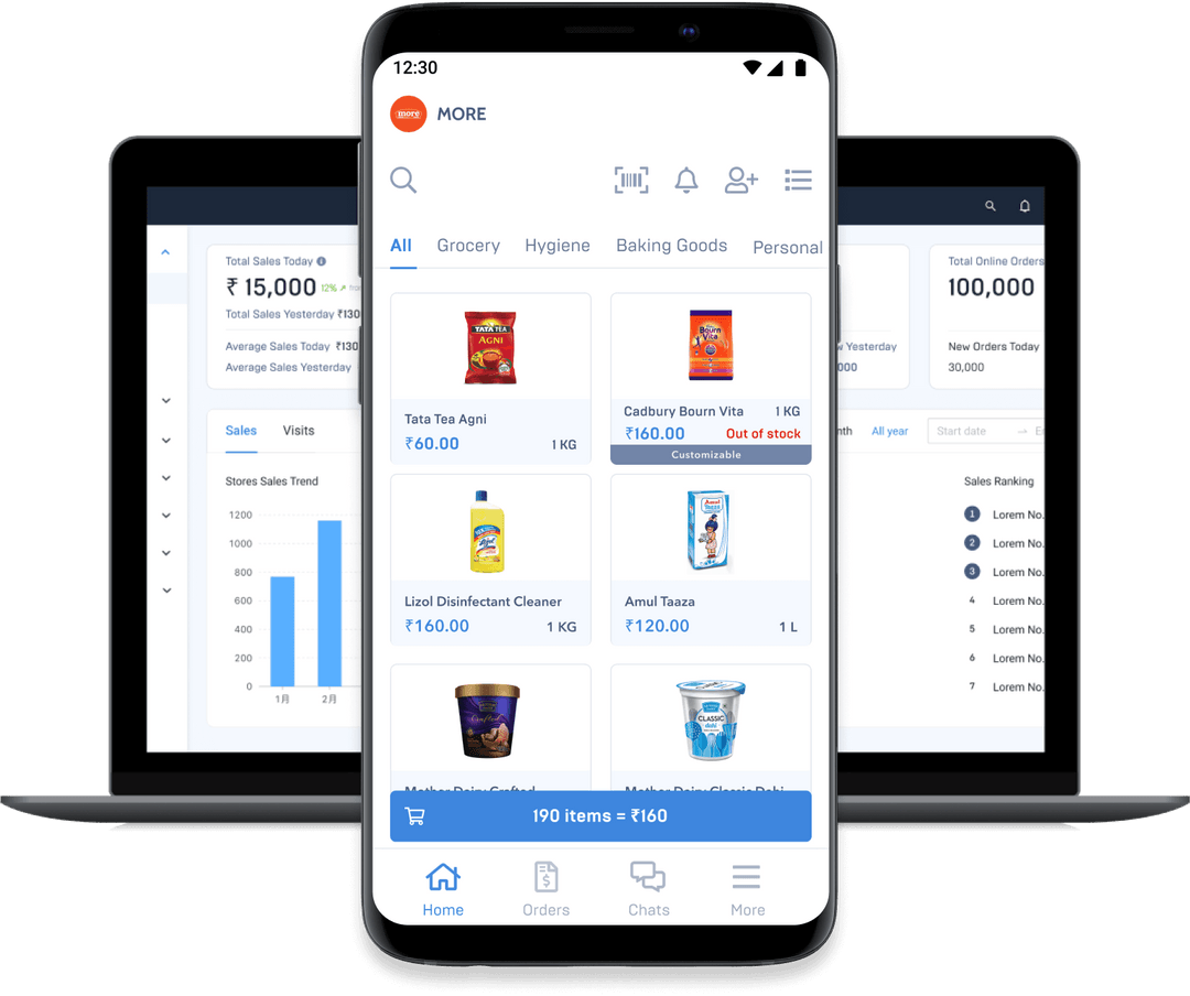 mPOS App | POS App for In-Store & Online Orders | Billeasy